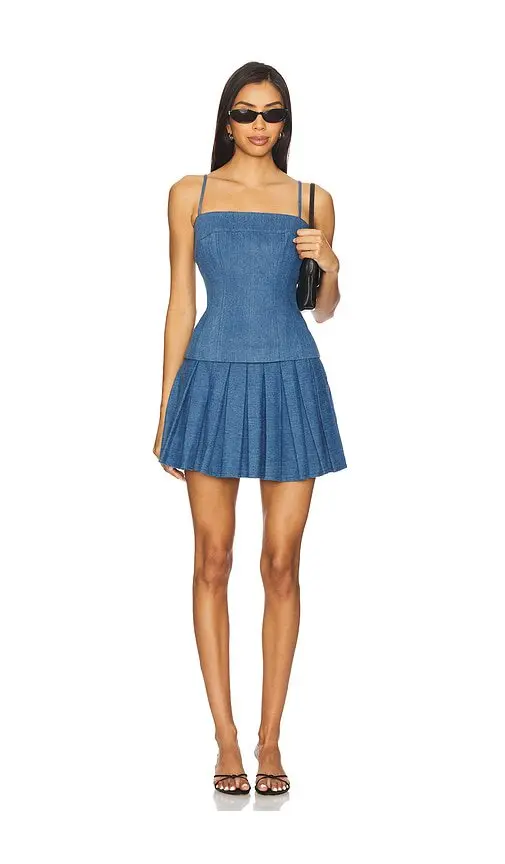 LOVERS AND FRIENDS Simone Denim Top