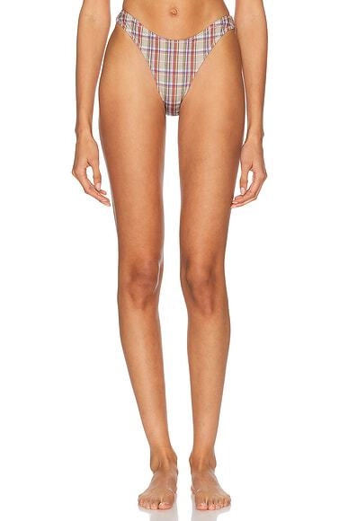 Heavy Manners High Cut Cheeky Bikini Bottom - Buster