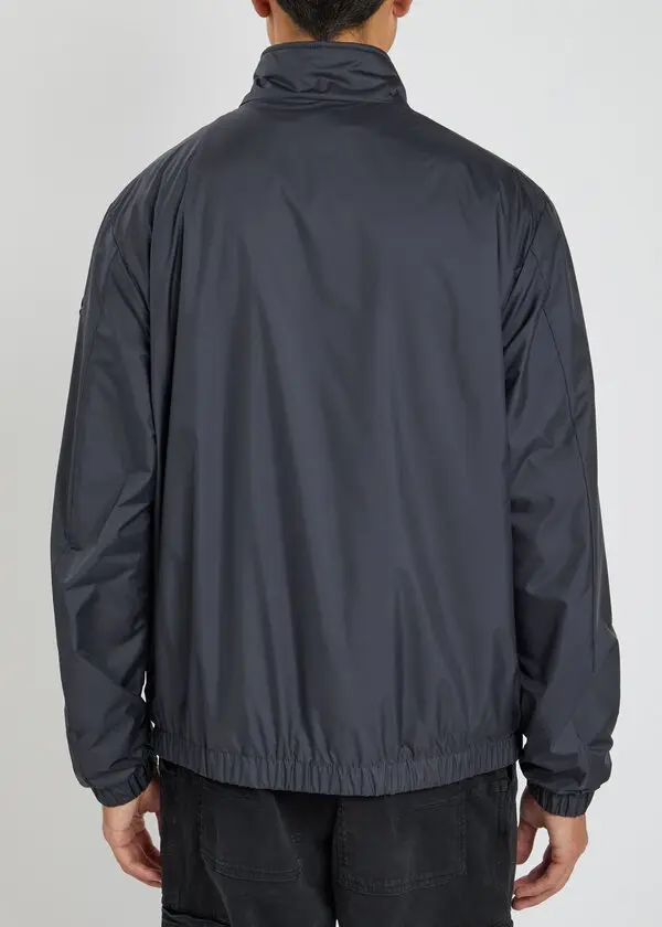 Moncler Meidassa Shell-satin Zip-up Jacket - Navy