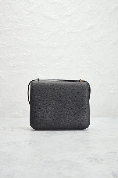 Hermès Epsom Mini Constance 18 Shoulder Bag - Black