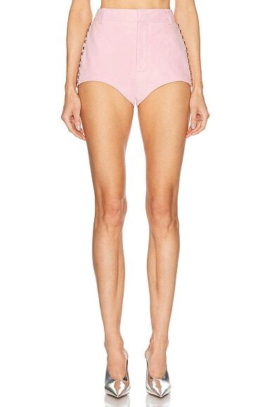 Retrofete Sabine Leather Shorts
