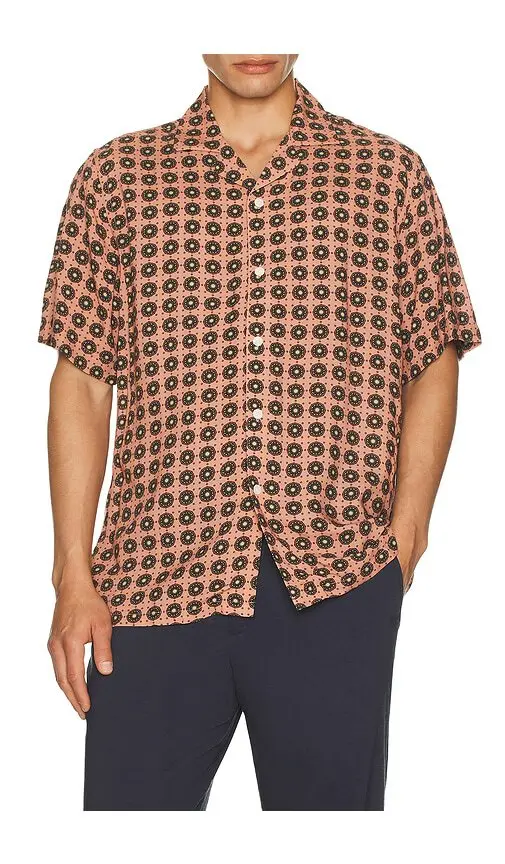 Oas Lumo Viscose Shirt In . Also - Blush