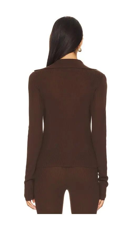 EAVES Ribbed Knit Cardigan