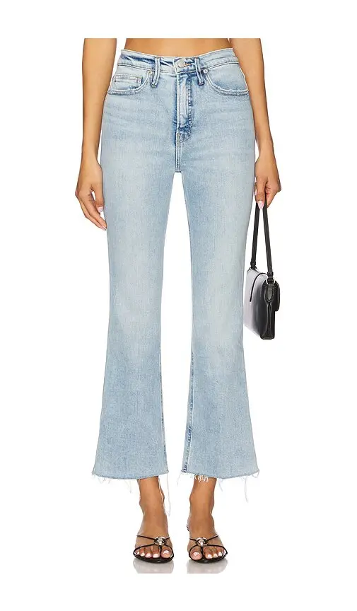 Good American Good Standard Kick Flare Jeans - Blue