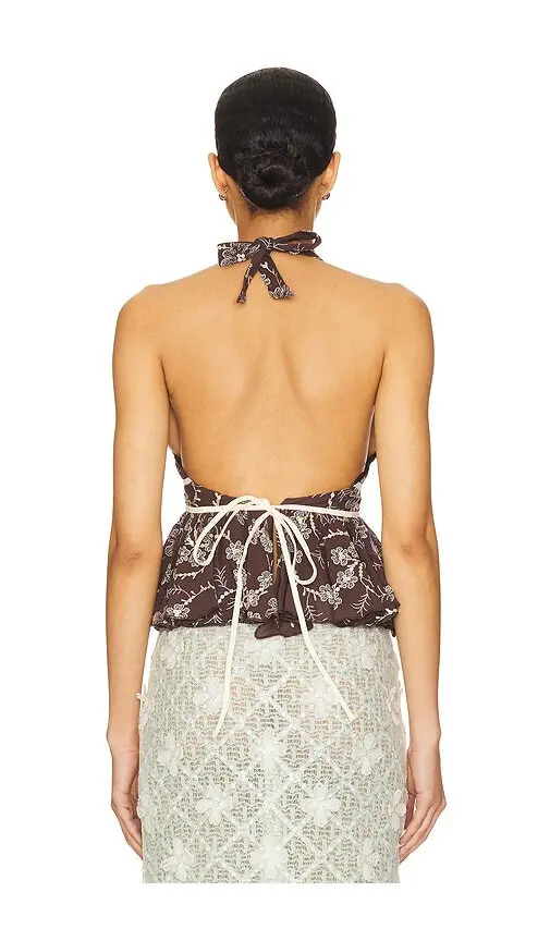 SIEDRES Minila Halterneck Top