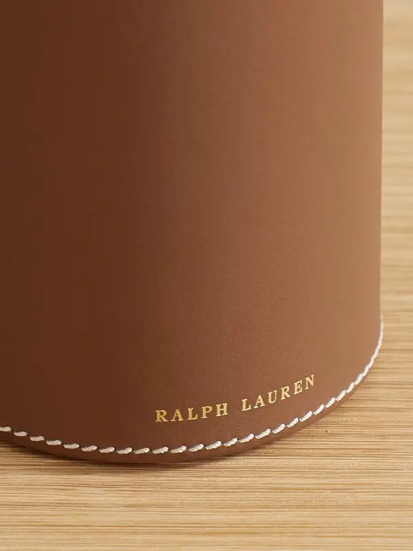 Ralph Lauren Brennan Leather Pencil Cup