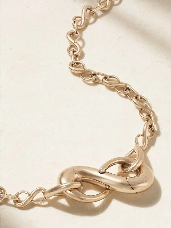 MARLA AARON 18kt Gold Myriad Lock Necklace - Multi