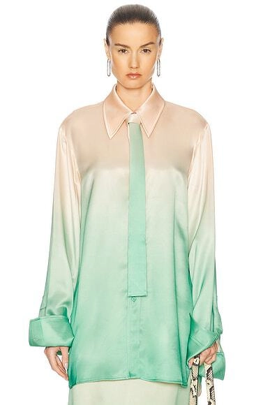 JIL SANDER Tie Neck Shirt
