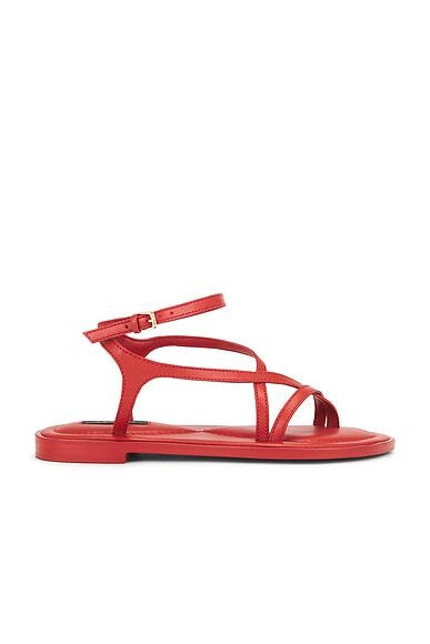 A.emery Edna Sandals - Cherry