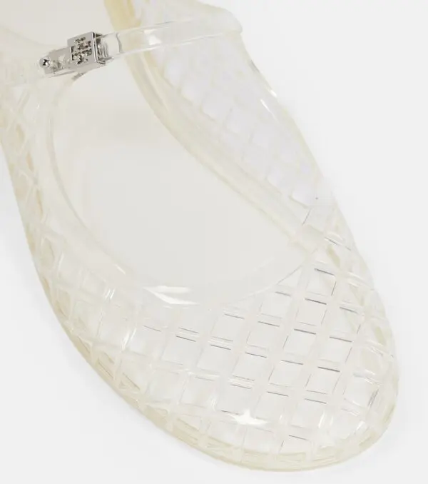 Tory Burch Mellow Mary Jane Mules - Transparent