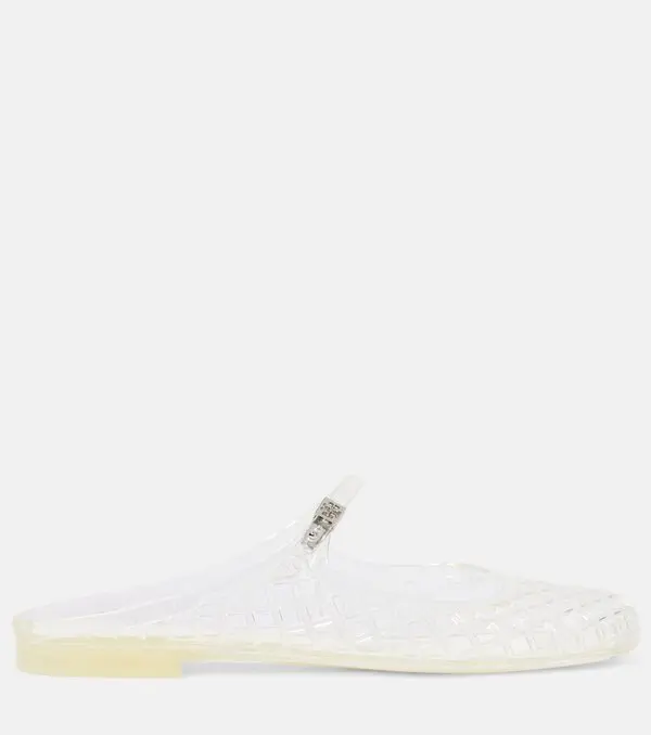 Tory Burch Mellow Mary Jane Mules - Transparent