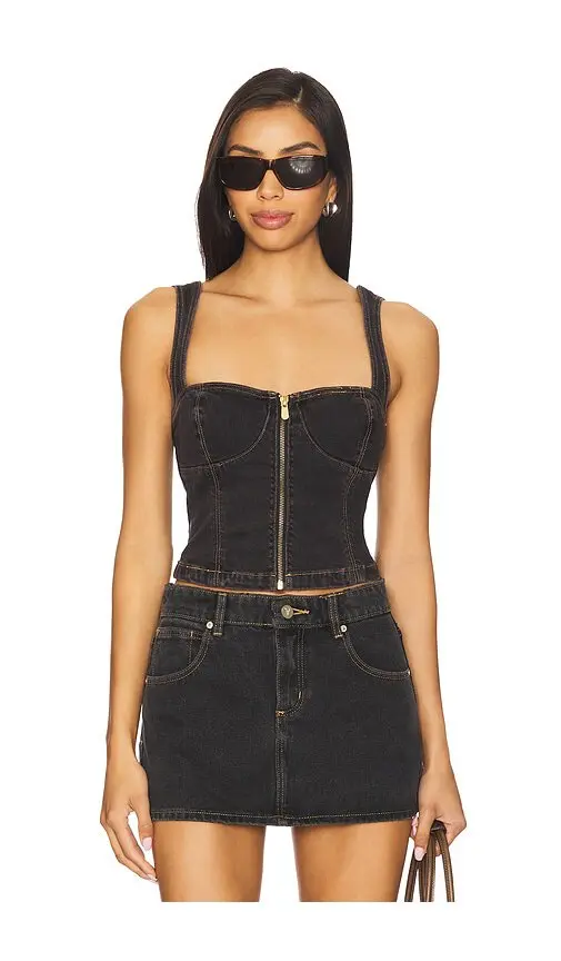 Abrand Denim Cara Denim Top