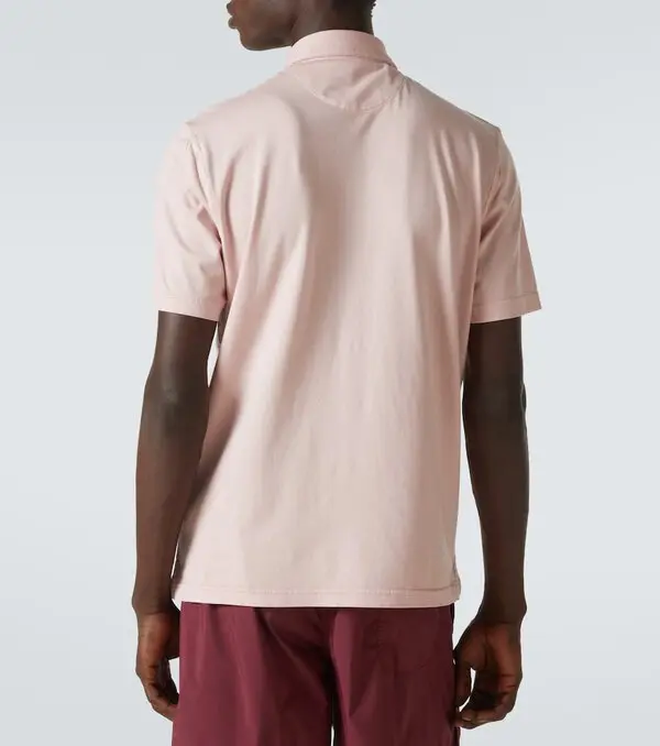 Fedeli Zero Cotton Jersey Polo Shirt