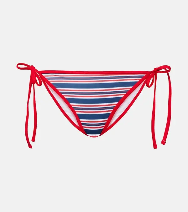 Jade Swim Striped Bikini Bottoms - Multicoloured