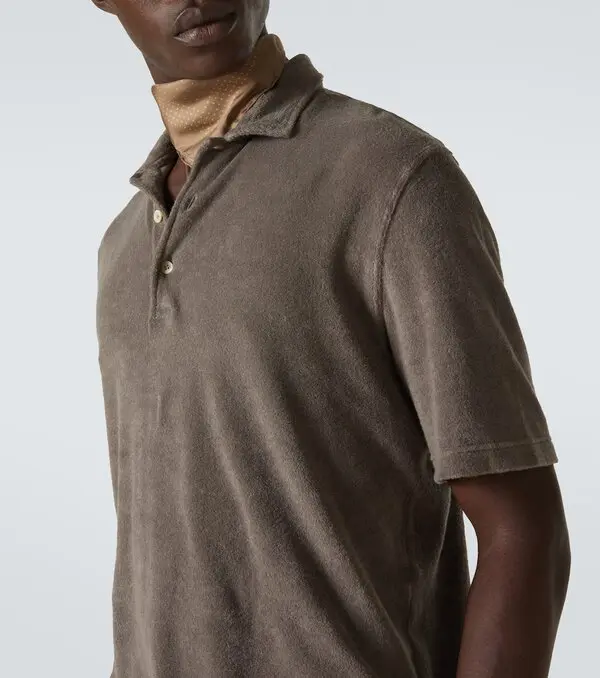 Fedeli Mondial Cotton Terry Polo Shirt