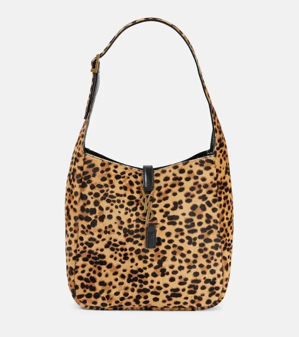 Saint Laurent Le 5 A 7 Small Shoulder Bag - Brown