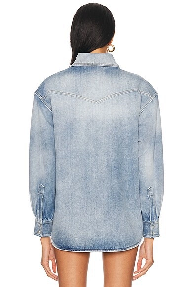 Alexandre Vauthier Cotton Denim Shirt