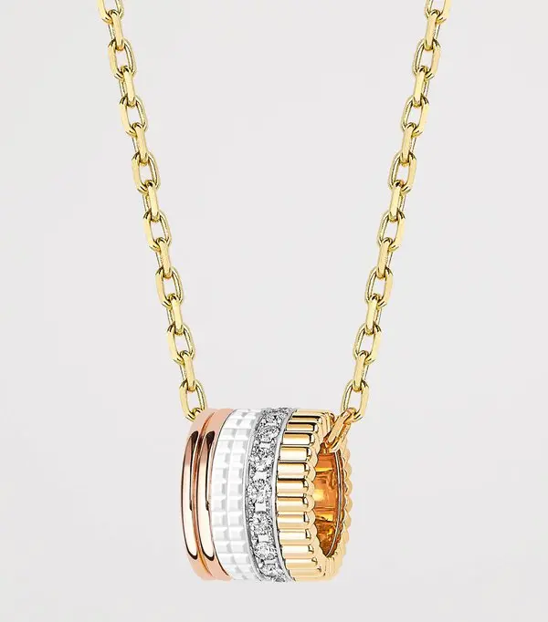 Boucheron Large Quatre White Edition Necklace