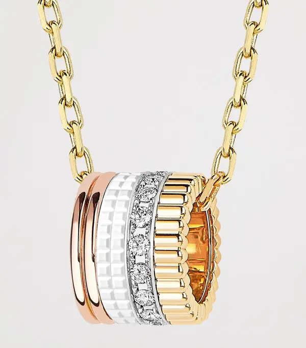 Boucheron Large Quatre White Edition Necklace