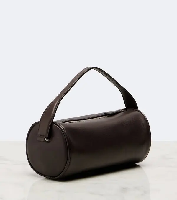 THE ROW 90s Leather Top-handle Bag - Brown