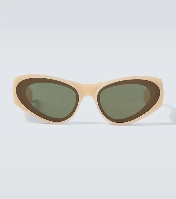 Loewe Paula's Ibiza Cat-eye Sunglasses - White