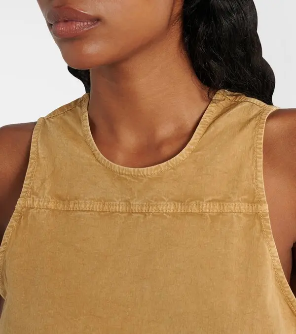 GANNI Cotton-blend Vest