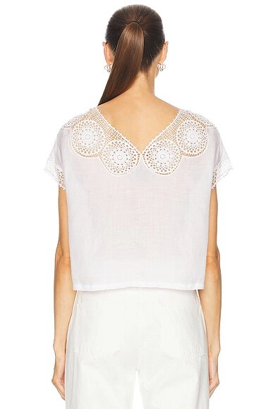NILI LOTAN Caila Top - Ivory