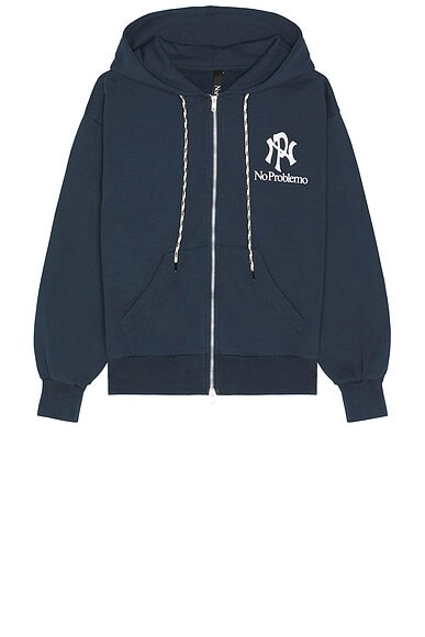 NO PROBLEMO Nyp Zip Through Hoodie