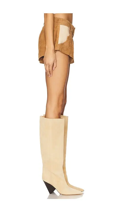 UNDERSTATED LEATHER Combo Short