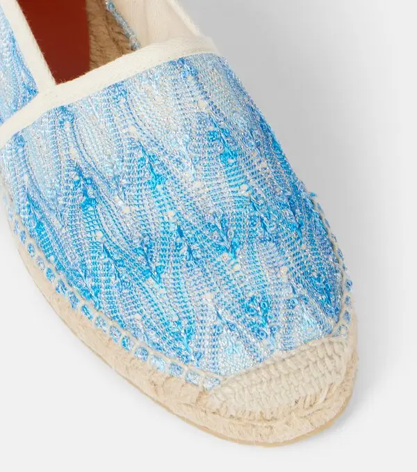 Missoni Zigzag Ombre Espadrilles - Blue