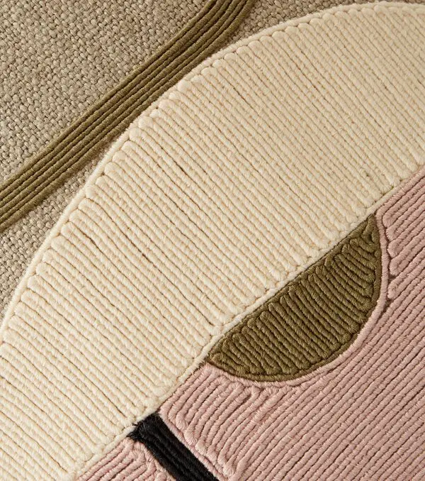 Jonathan Adler Embroidered Linen Cushion