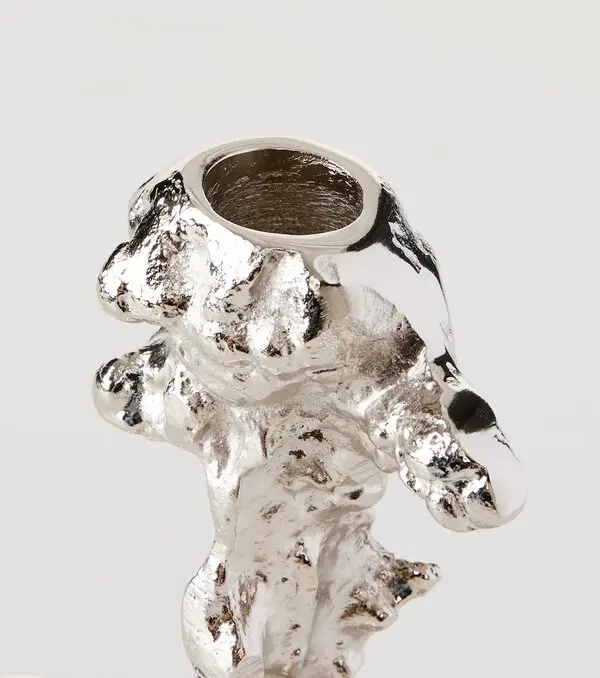 POLSPOTTEN Drip Small Aluminium Candle Holder Pascal Smelik - Metallic