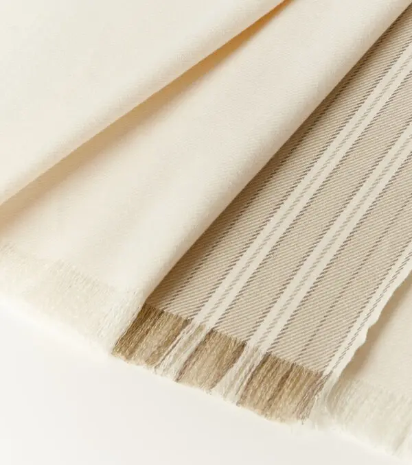 Loro Piana Suitcase Striped Beach Towel