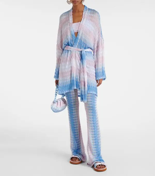 Missoni Wave Beach Cover-up - Pink