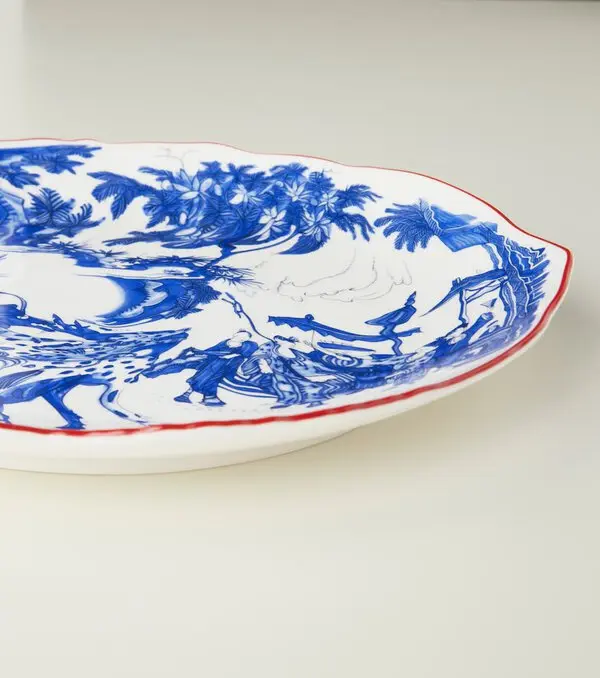 SELETTI X Diesel Living Classics On Acid Dinner Plate - Blue