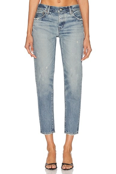 Moussy Vintage Ehrhardt Tapered Jeans - Blue
