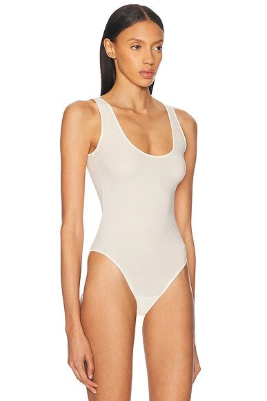 THE ROW Mandie Bodysuit - Ivory