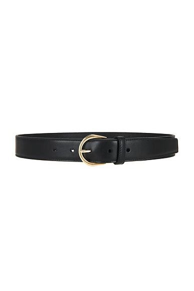 Saint Laurent Croissant De Lune Belt - Nero