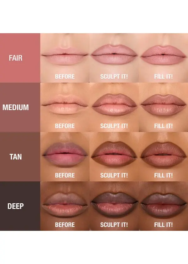 Charlotte Tilbury Lip Cheat Contour Duo - Medium