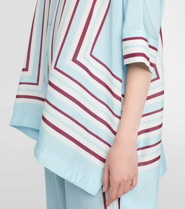 Simkhai Bowman Printed Oversized Shirt