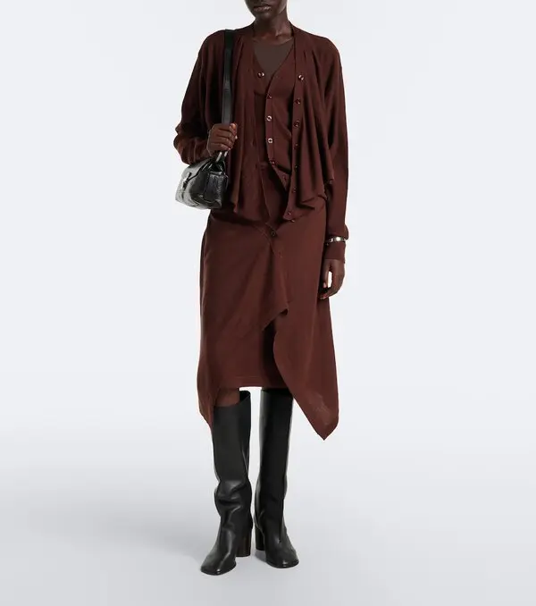 LEMAIRE Gear Leather Shoulder Bag