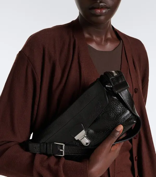 LEMAIRE Gear Leather Shoulder Bag