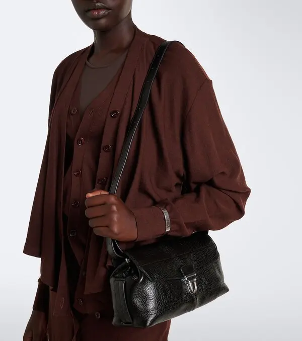 LEMAIRE Gear Leather Shoulder Bag