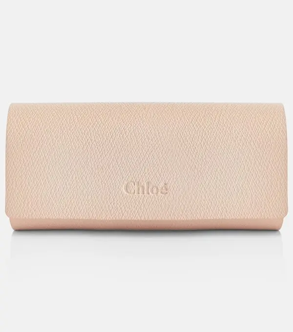 Chloé Leia Square Frame Sunglasses - Brown