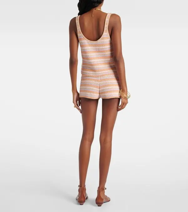 Chloé Knitted Cotton Tank Top