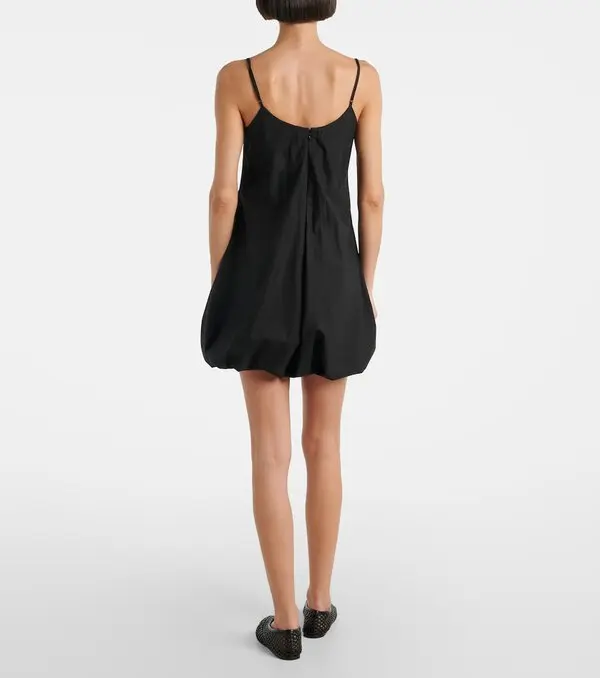 Faithfull The Brand Daniela Mini Dress - Black
