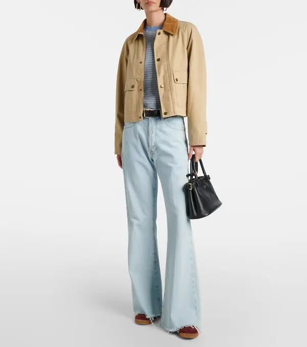 FRAME The Lax Flared Jeans - Blue
