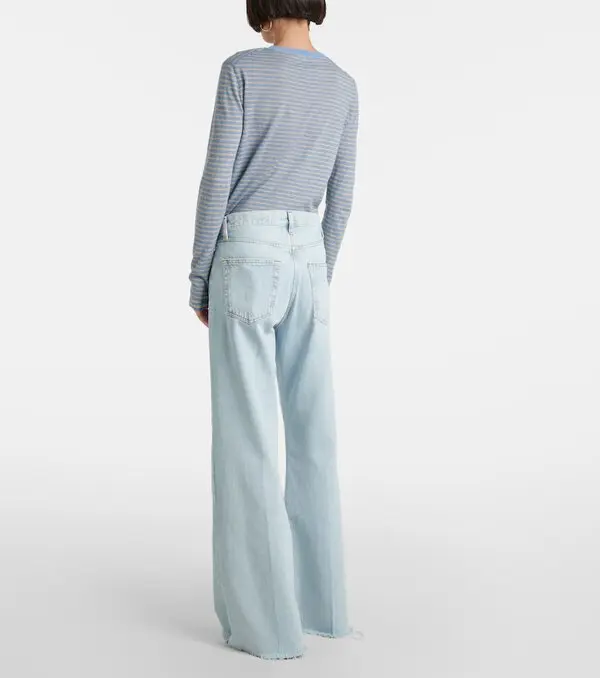 FRAME The Lax Flared Jeans - Blue