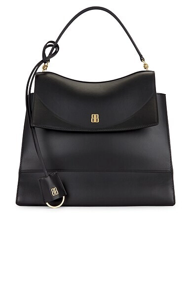 Balenciaga Nano Medium Top Handle Bag - Black