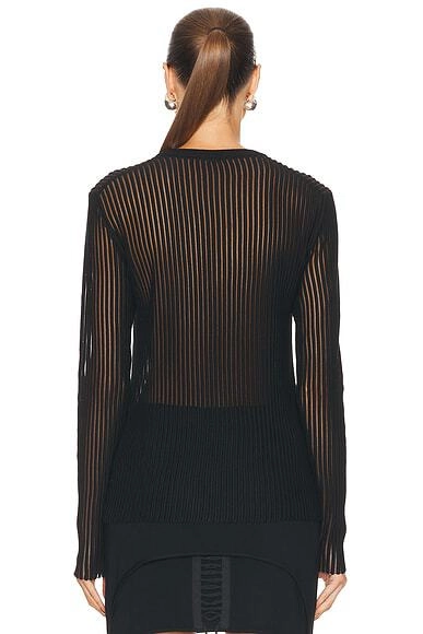 Helmut Lang Sheer Top